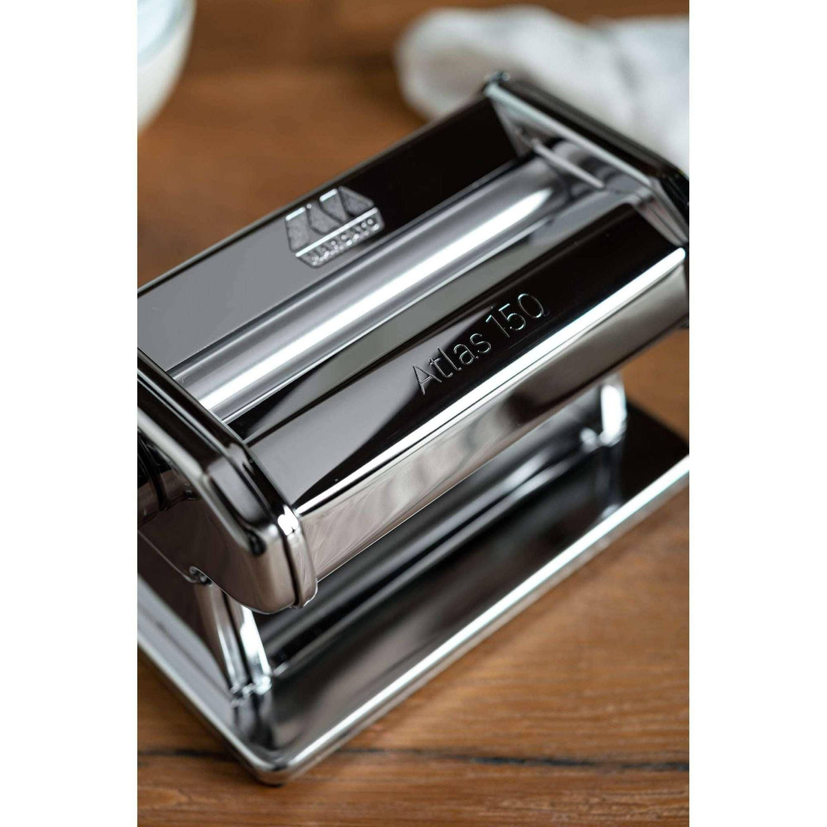 Marcato Atlas ROLLER 150 Classic Pasta Machine - chrome finish. – Pasta ...