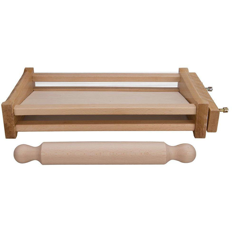 Traditional Chitarra Pasta Cutter c/w Rolling Pin – Pasta Kitchen ...